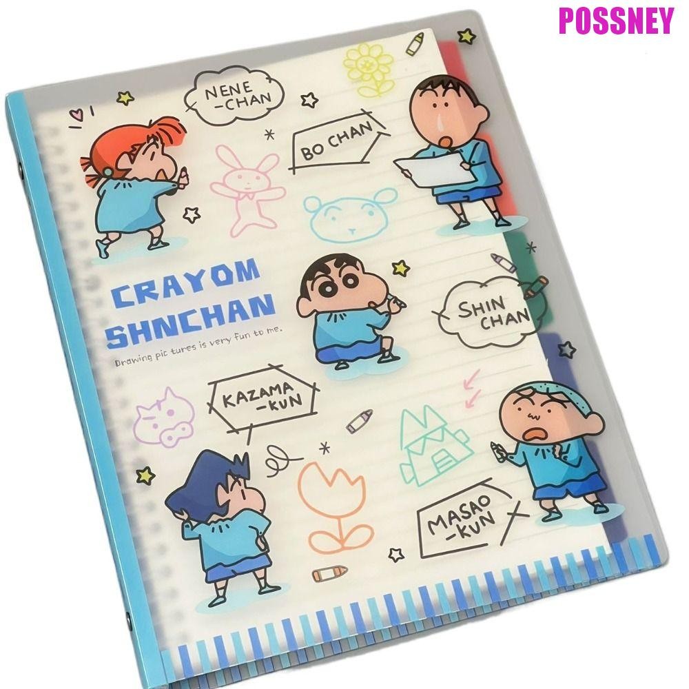 Possney สมุดโน๊ตใบหลวม, Notepad ที่ถอดออกได้ Crayon Shin-Chan Notebook ...