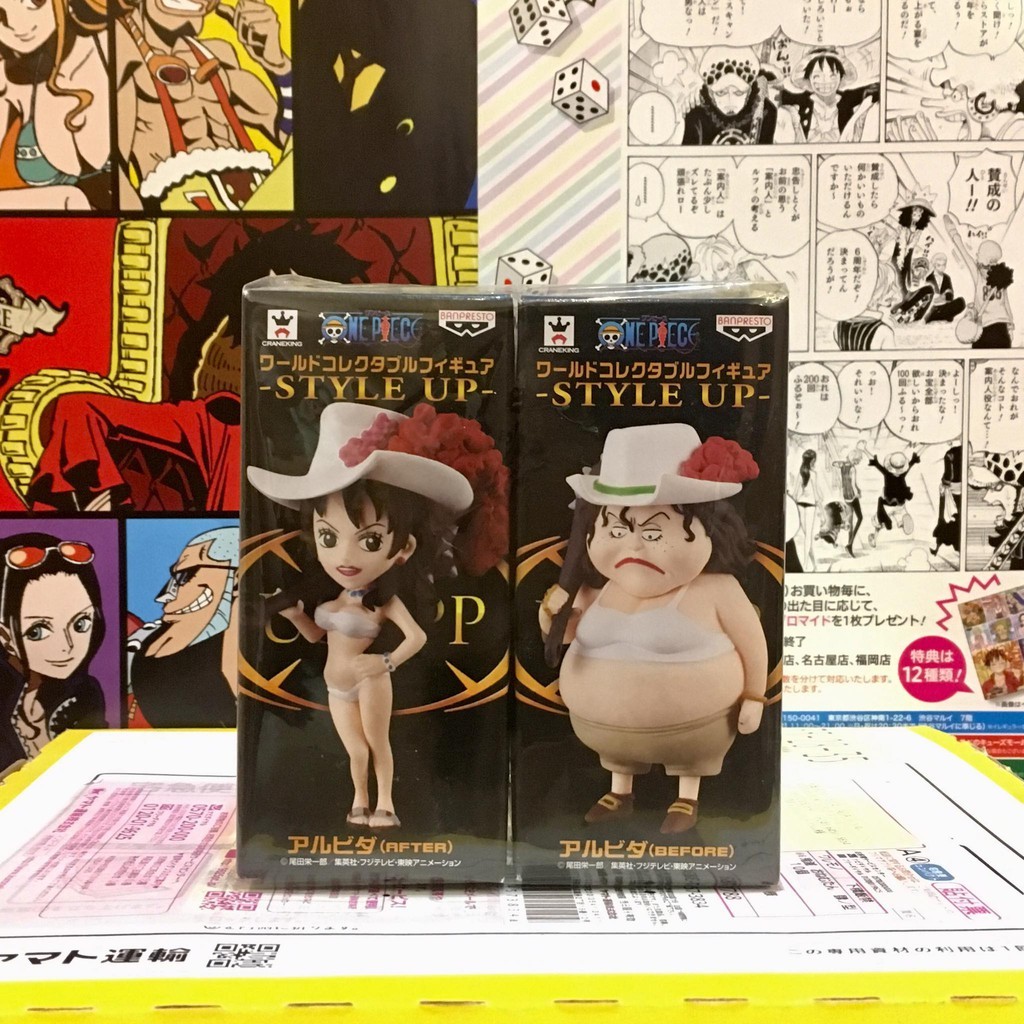 🔥 WCF one piece วันพีซ Before & After Alvida อาลูบีด้า Vol.Style up ...