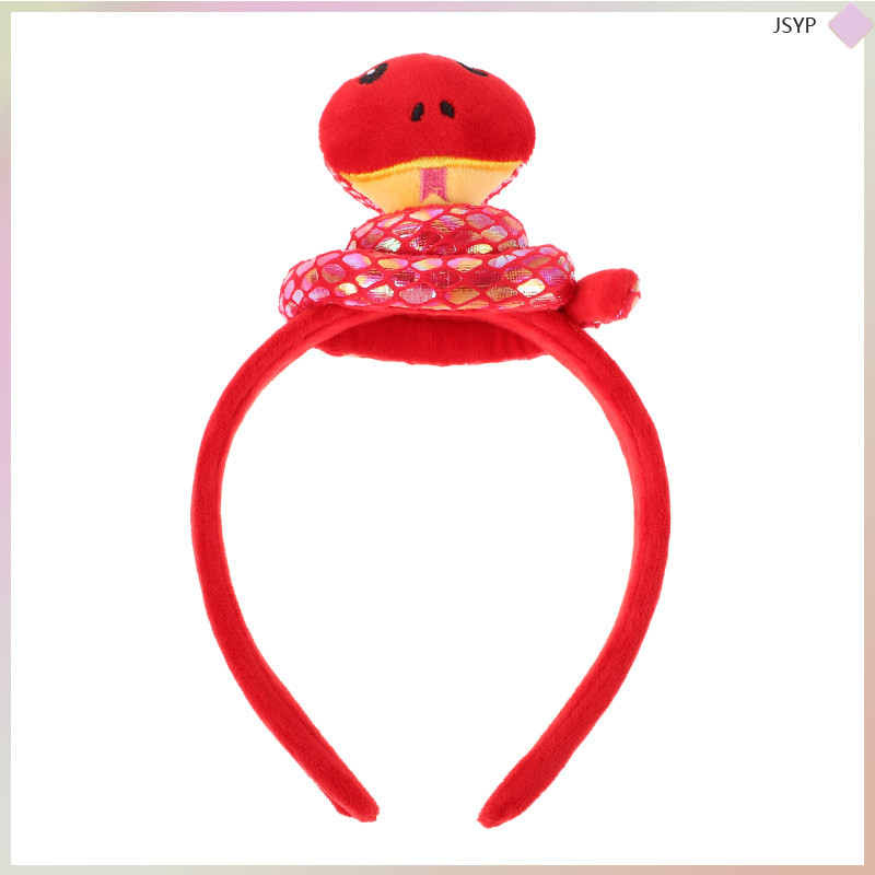 ตกแต่งงานรื่นเริงอุปกรณ์เสริมผม Eye-Catching Plush งูแถบคาดศีรษะเทศกาล ...