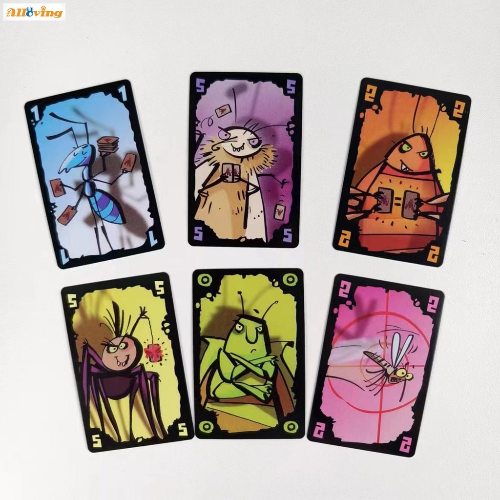 Devir Cheating Moth Party Game ง่ายต่อการเรียนรู้การ์ดเกมสําหรับเกม ...