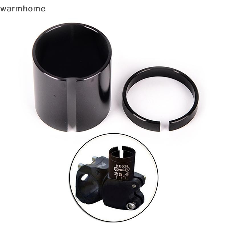[warmhome] 1 ชิ้นจักรยาน Ahead Stem Shim ลดการแปลงแหวนตัวแปรชุด 25.4 ...