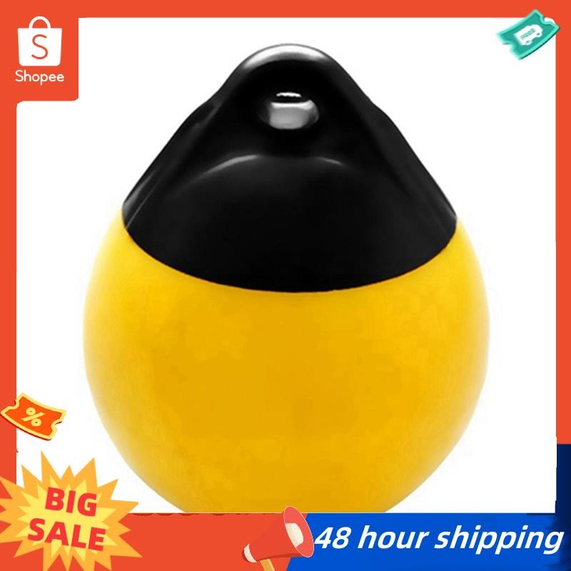 พร้อมสต็อก Heavy Duty PVC Boat Ball Round Anchor Buoy Dock Bumper Ball ...