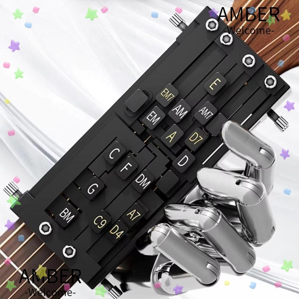 AMBER Chord Learning System, Beginners Guitar Auxiliary Guitar Chord ...