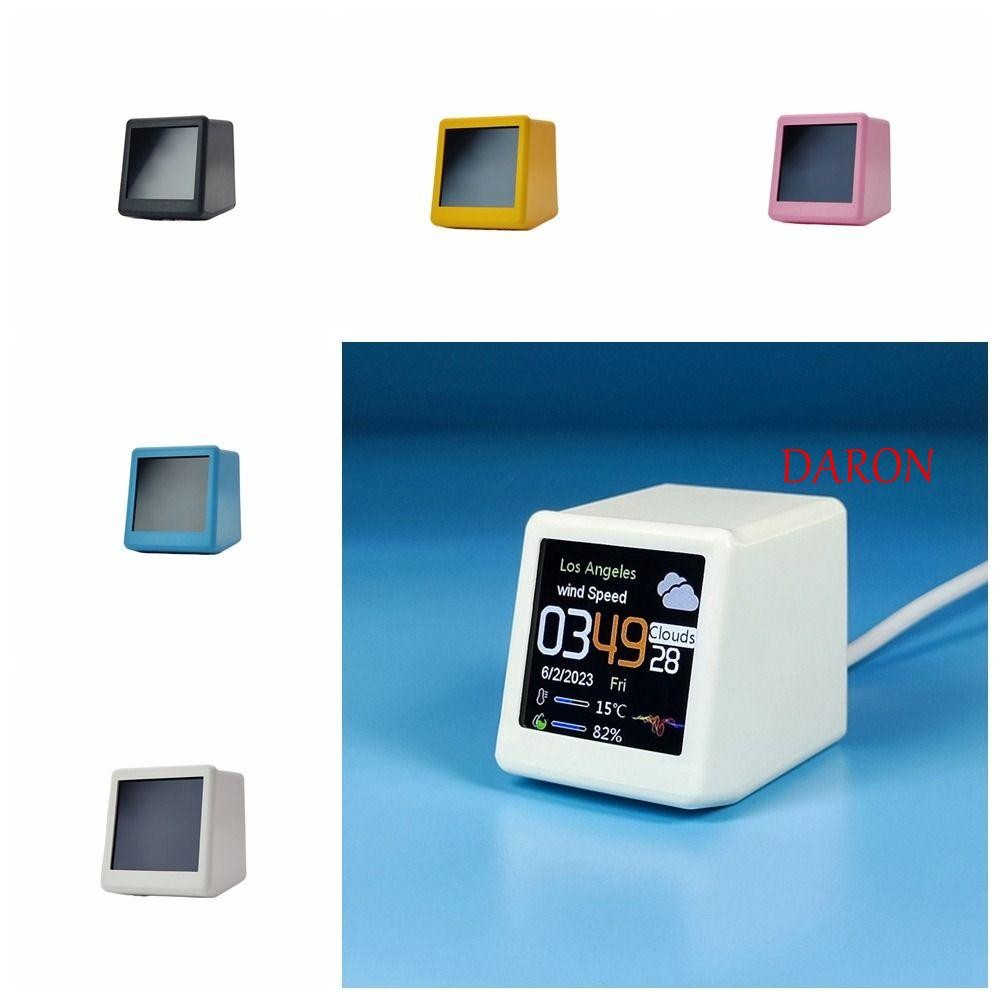 นาฬิกาตั้งโต๊ะ DARON WiFi, การดําเนินงานง่าย LCD Digital Smart Weather ...