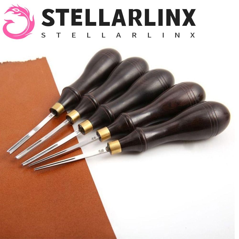 STELLARLINX หนังขอบ Bevelers, Professional ไม้จับปากกว้าง Skiving เครื่องมือ, Edge Beveller ...