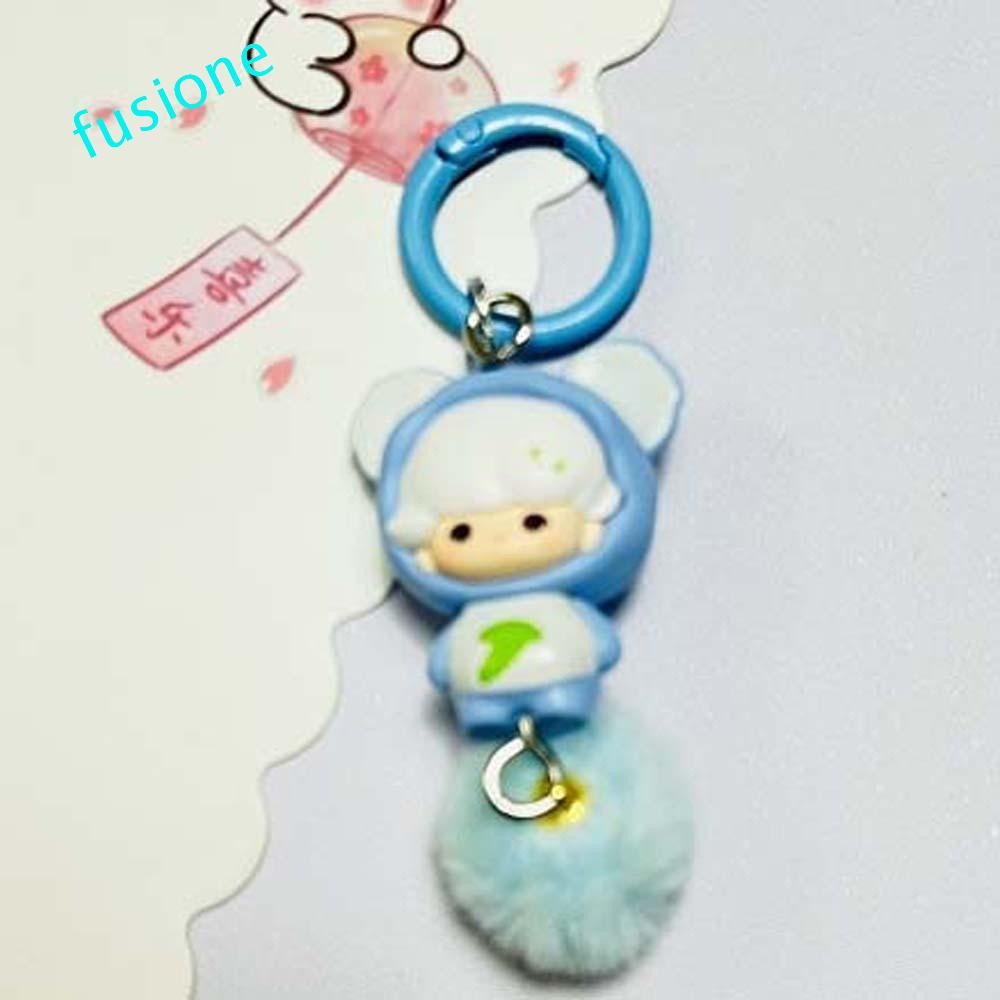 FUSIONEDGE ช้าง Crybaby พวงกุญแจ, Handmade โทรศัพท์ Chain Koala Labubu ...
