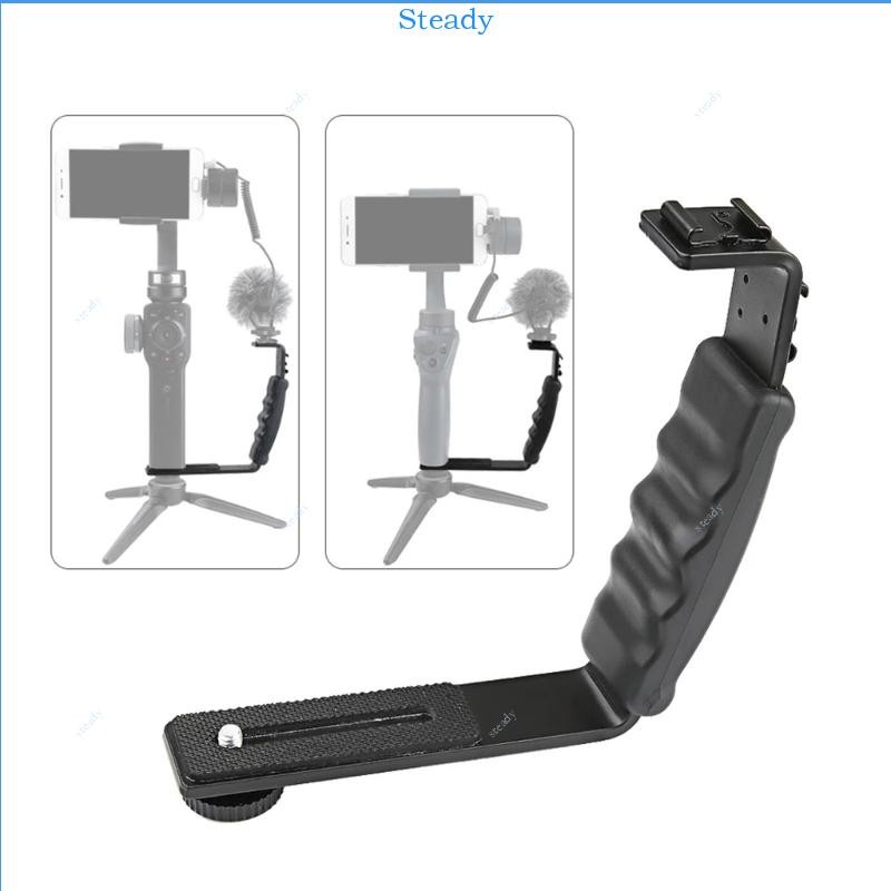 Steady L Bracket Flash Cold Shoe Mount 1 4 นิ้วอะแดปเตอร์สกรู Heavy ...