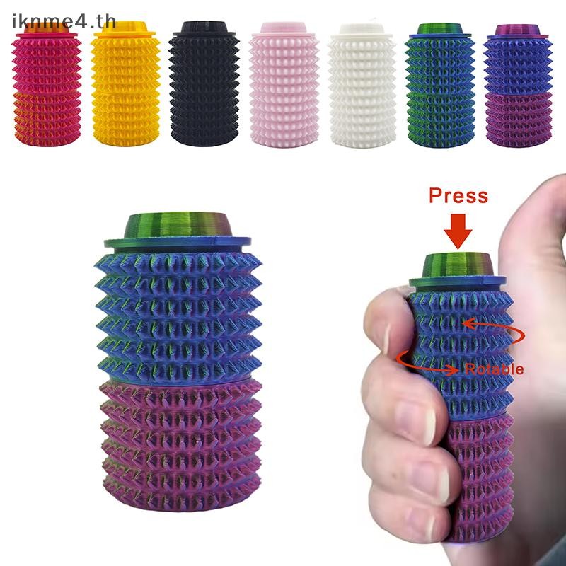 [ikn] Spky Grippie Stim คลิกของเล่น Mini Fidget หมุนได้กด Sensory นวด ...