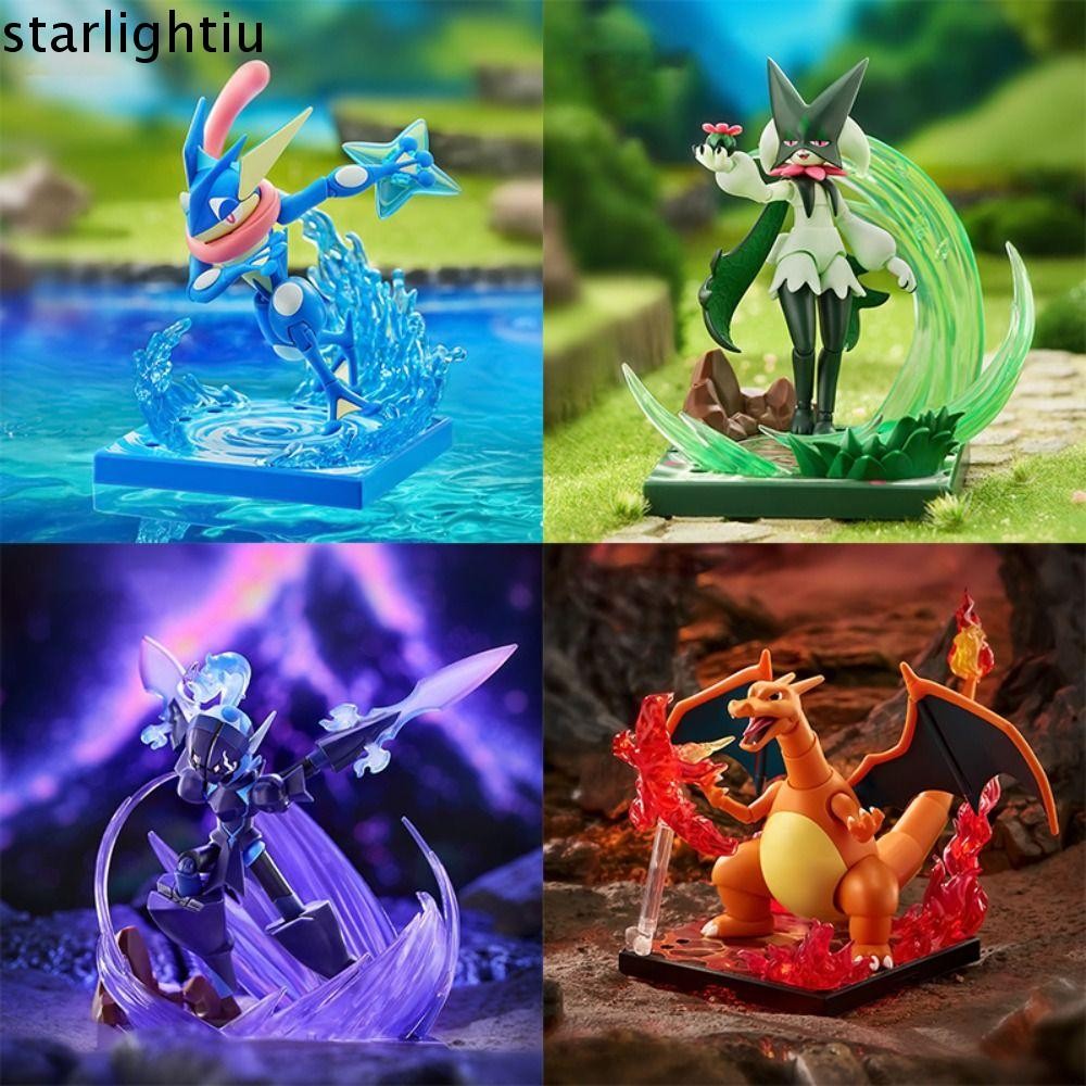 ESTHER Blokees รูป, พลาสติก Greninja Meowscarada Charizard Action Figure, น่ารัก Ceruledge ...