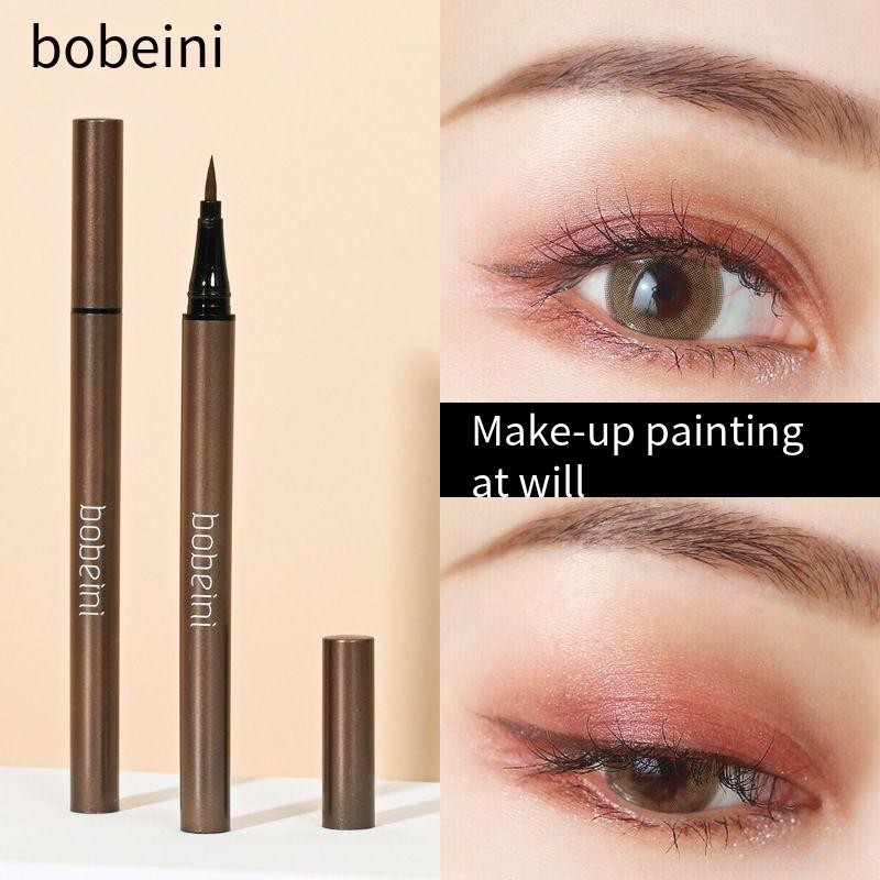 Bobeini ปากกาหางตาแบบน้ำ กันน้ำ กันเหงื่อ แห้งเร็ว ติดทนนาน เนียนเรียบ ...
