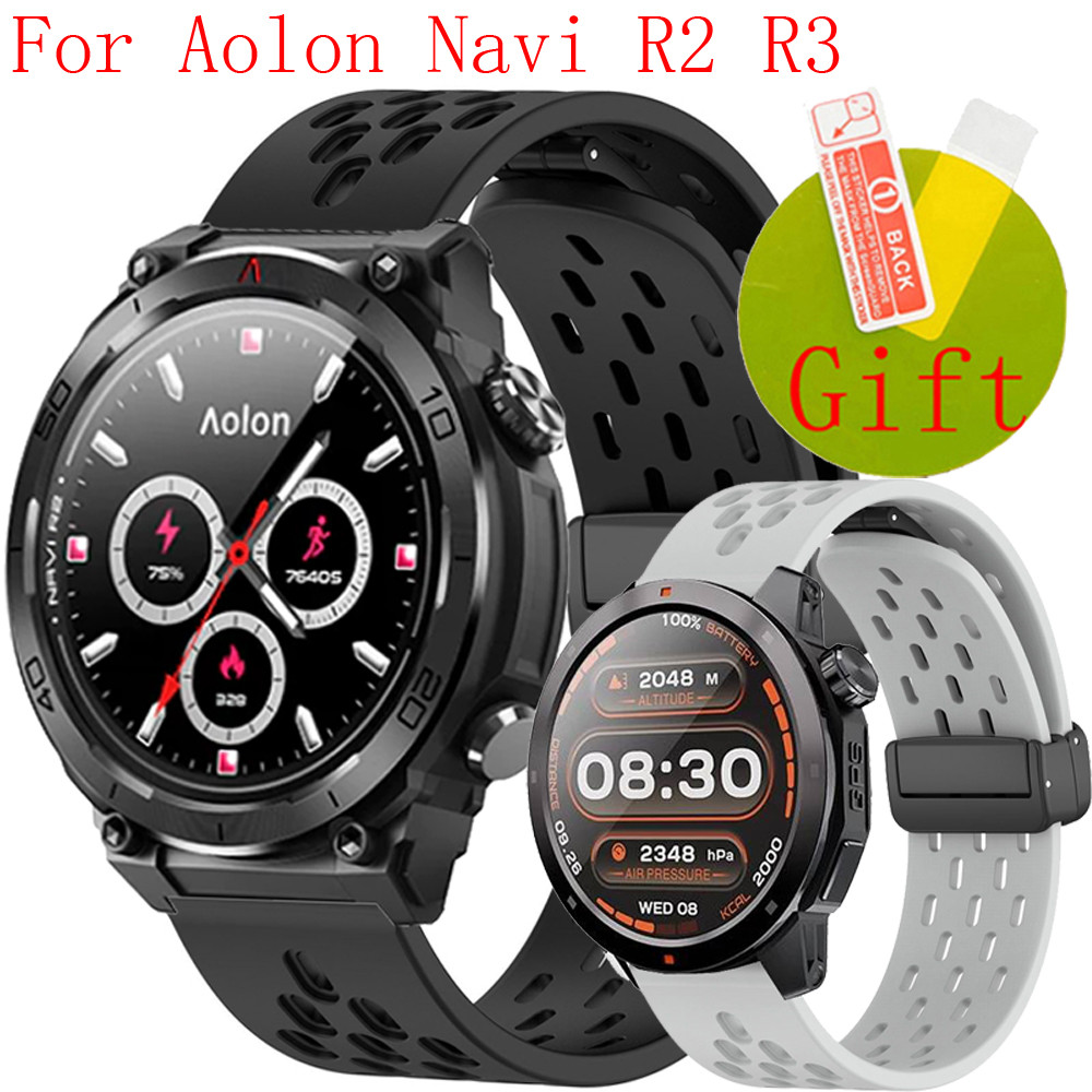 ฟิล์ม Aolon Navi R2 สาย สําหรับ Aolon Navi R3 Smartwatch สายรัดข้อมือ ...