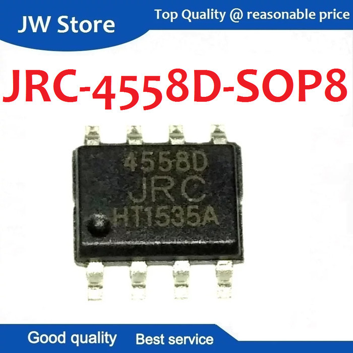 Lm99 IC JRC4558 NJM4558 4558 Smd Sop-8 | Shopee Thailand