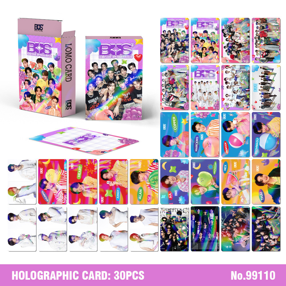 2024 ใหม่ Sunsu Bus LOMO การ์ด Photocards เพราะคุณ I Shine TRANSFORMER ...