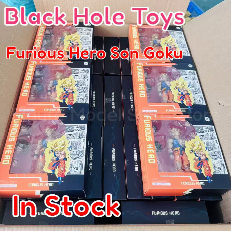 In Stock Black Hole Toys Dragon Ball Z SHF SSJ Super Saiyan Furious ...