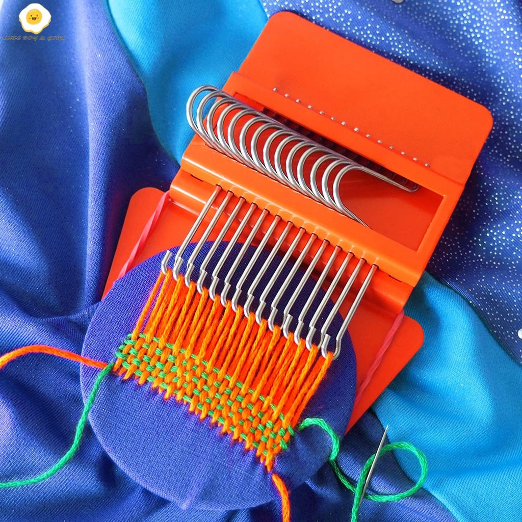 Small Weaving Machine Kit Mini Darning Machine 5 แถบยางความเร็วสาน ...