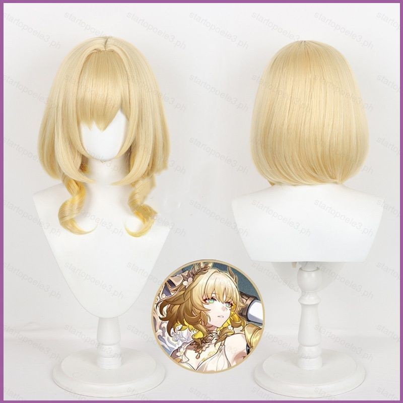 Ellen Honkai Star Rail Aglaea คอสเพลย์วิกผมหนังศีรษะเทียมอะนิเมะผมทน ...