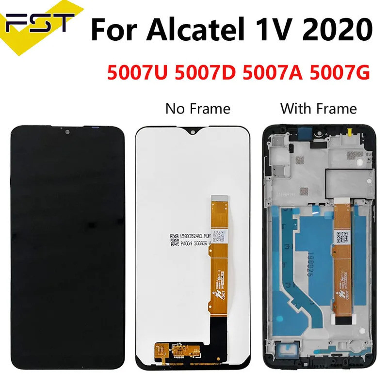 100% ของแท้ ทดสอบสำหรับ Alcatel 1V 2020 5007U 5007D จอแสดงผล LCD หน้าจอ ...