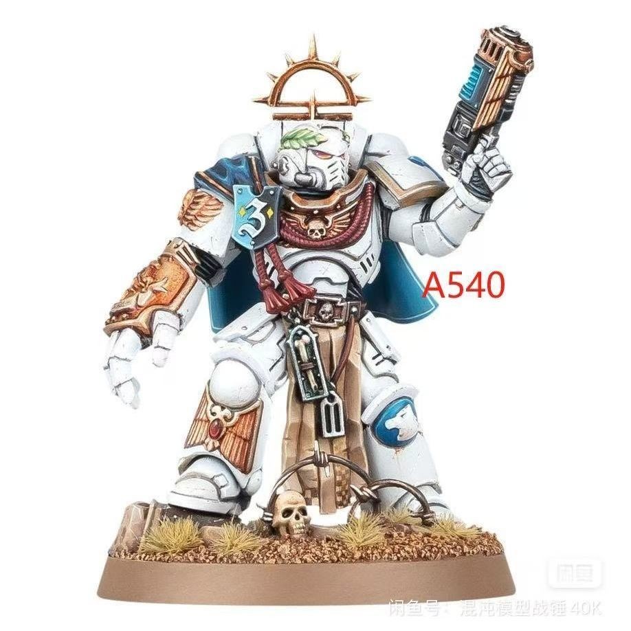 โมเดลสีขาวไม่ทาสี Warhammer 40K Warhammer Commander เกมกระดานขนาดเล็ก ...