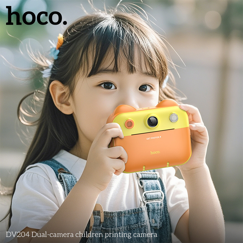 แท้100% ส่งไว รับประกัน1ปี HOCO DV204 กล้องถ่ายรูปโพลารอยด์ สำหรับเด็ก ...