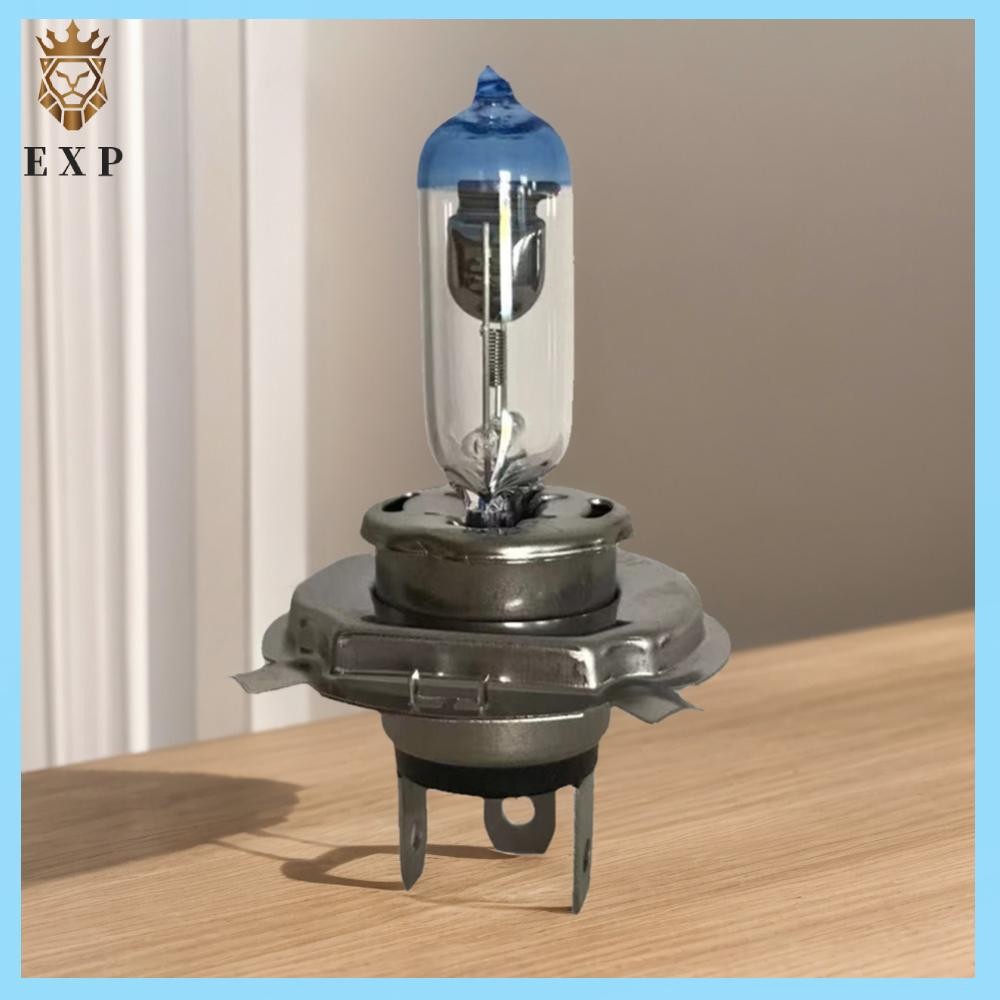 [explosion1.th] 10 ชิ้น H4 หลอดไฟฮาโลเจนรถยนต์ 12 โวลต์ 100 วัตต์หลอดไฟฮาโลเจนอัตโนมัติ 6000 พัน ...