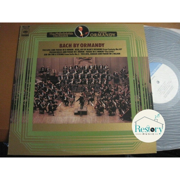 แผ่นเสียง Johann Sebastian Bach, The Philadelphia Orchestra, Eugene Ormandy - Bach By Ormandy ...