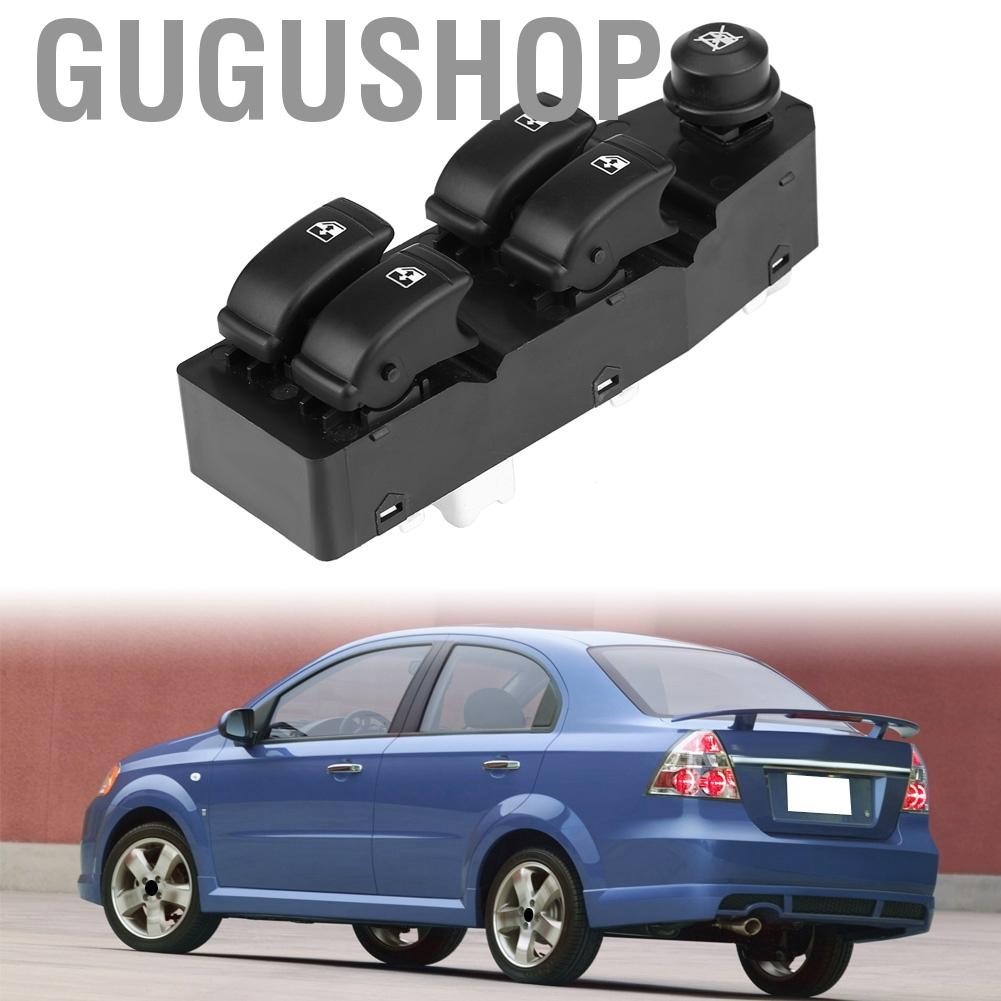 Gugushop สวิตช์กระจกไฟฟ้าหลักด้านคนขับด้านซ้ายสำหรับ Chevrolet Aveo ...