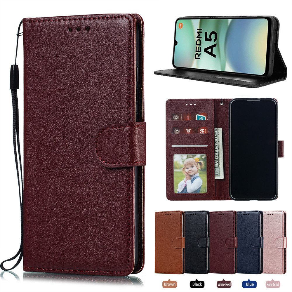 เคส ฝาพับ ตั้งได้ สำหรับ Redmi A5 / RedmiA5 / RedmiA3 A3 14C 13C 12C ...