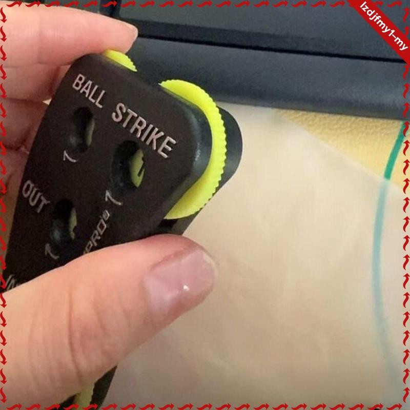 [LzdjfmybfMY] Baseball Umpire Clicker 4 Wheel อุปกรณ์อ่านง่าย Umpire ...