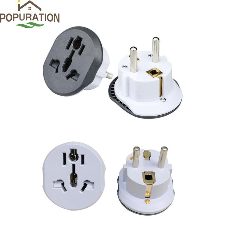 POP เยอรมนียุโรป Outlet ปลั๊กอะแดปเตอร์ Universal อินพุตจาก USA ถึง ...
