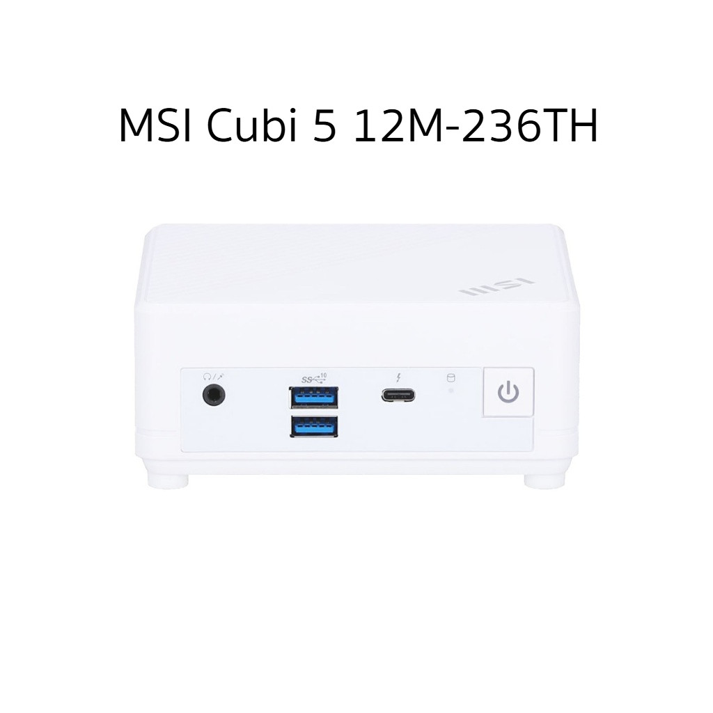 MSI Cubi 5 12M-235TH White (Intel Core i7-1255U / DDR4 16GB / 512GB M.2 ...