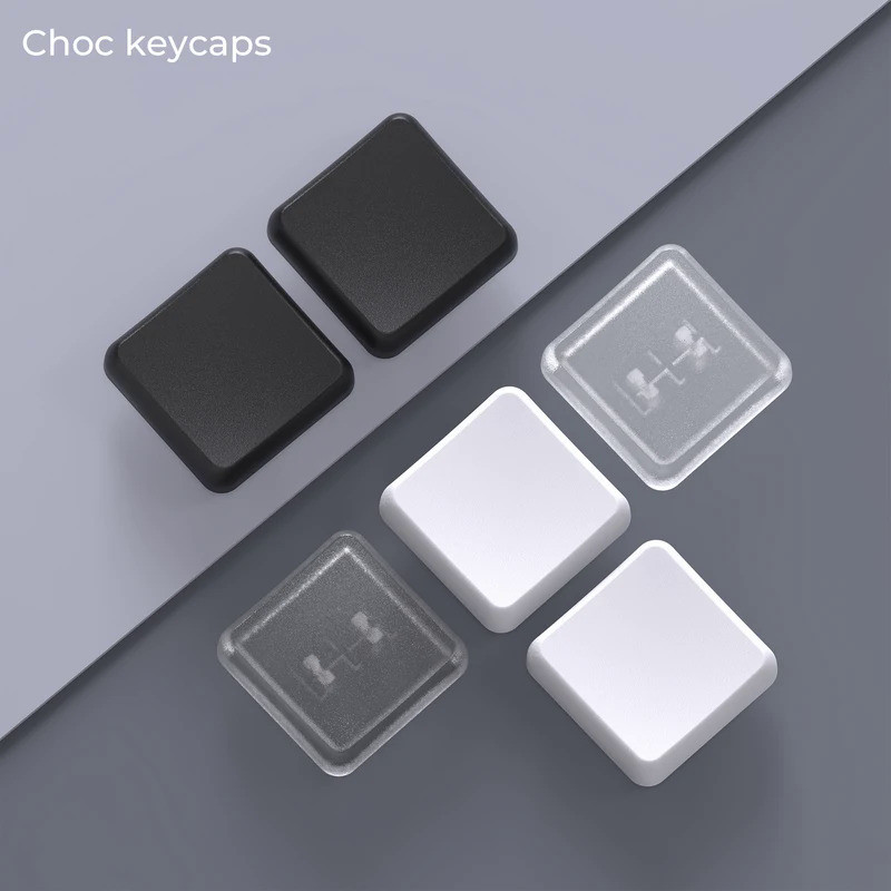 50pcs Low Profile Choc Keycaps PBT Keycaps for Kailh 1350 Choc Switches ...