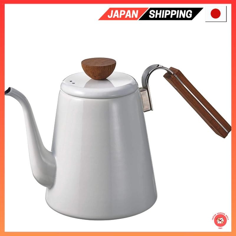 Hario กาต้มน้ําดริปเคลือบ Bona 800ml IH Compatible BDK-80-W | Shopee Thailand