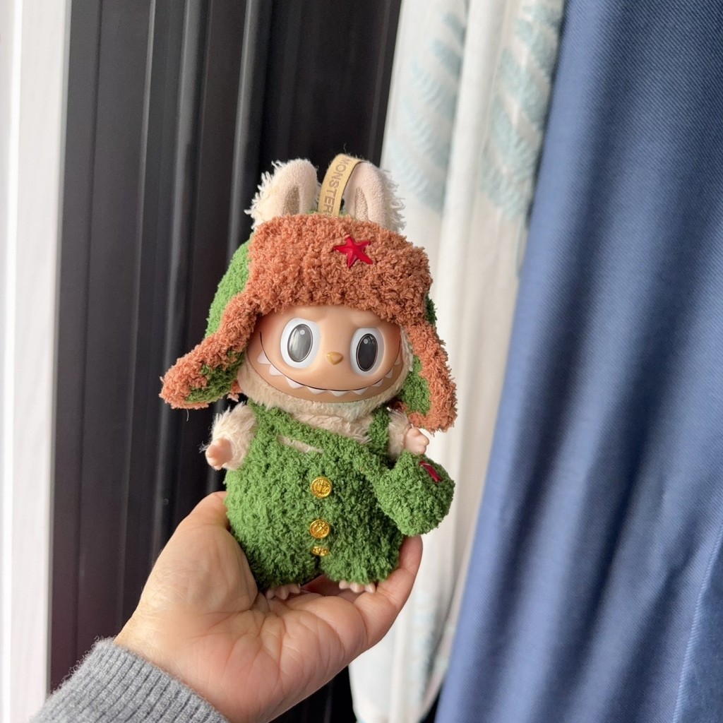 Labubu Macaron V1 V2 Lei Feng ชุด Labubu เสื้อผ้าอุปกรณ์เสริมเสื้อผ้า DIY เด็กของขวัญขายเท่านั้น ...