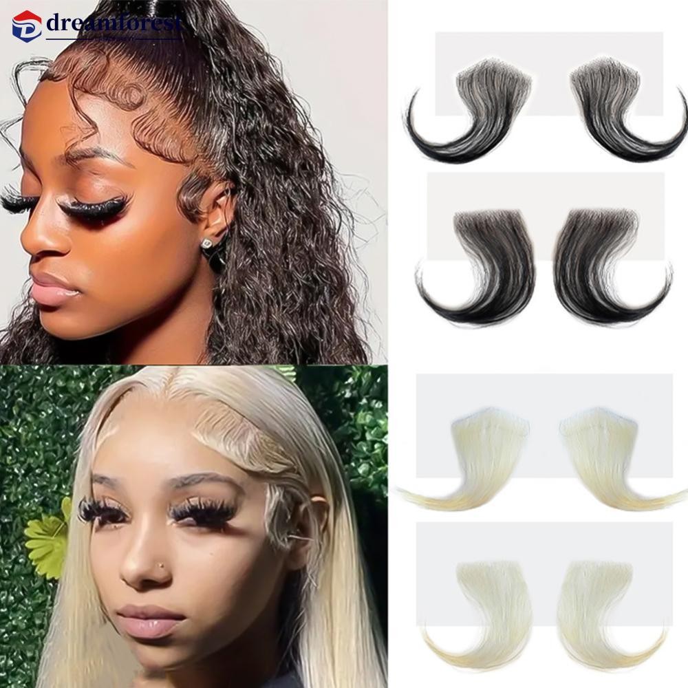 DMT Fetal Hair Bangs Hairline Baby Hair Bangs Sideburns Edges Parallel ...