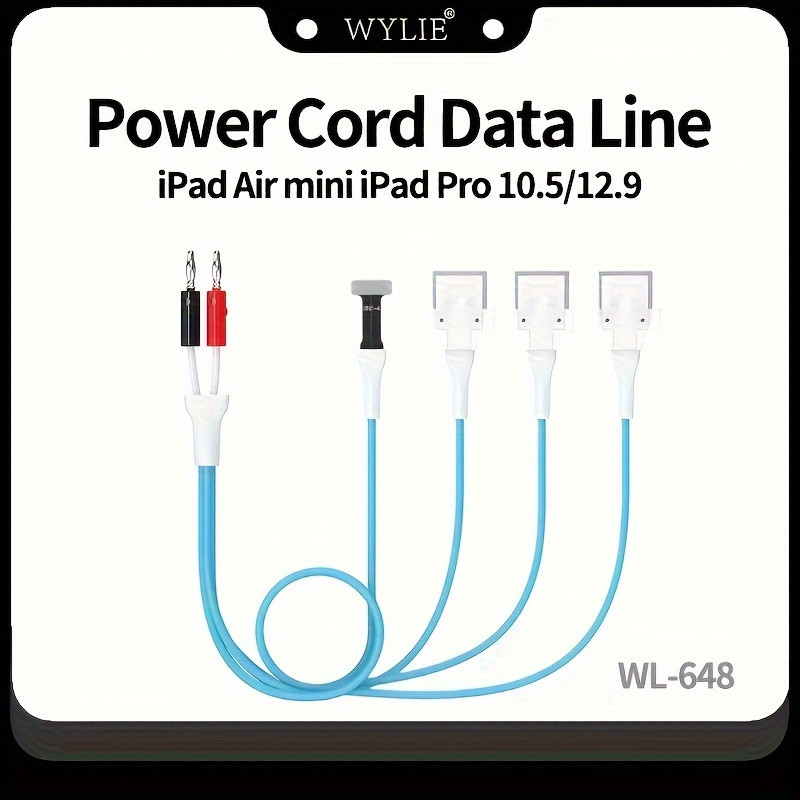 Wylie WL-648 สําหรับ iPad แหล่งจ่ายไฟทดสอบสายแท็บเล็ต Boot อุปกรณ์สําหรับ iPad mini/Air สําหรับ ...