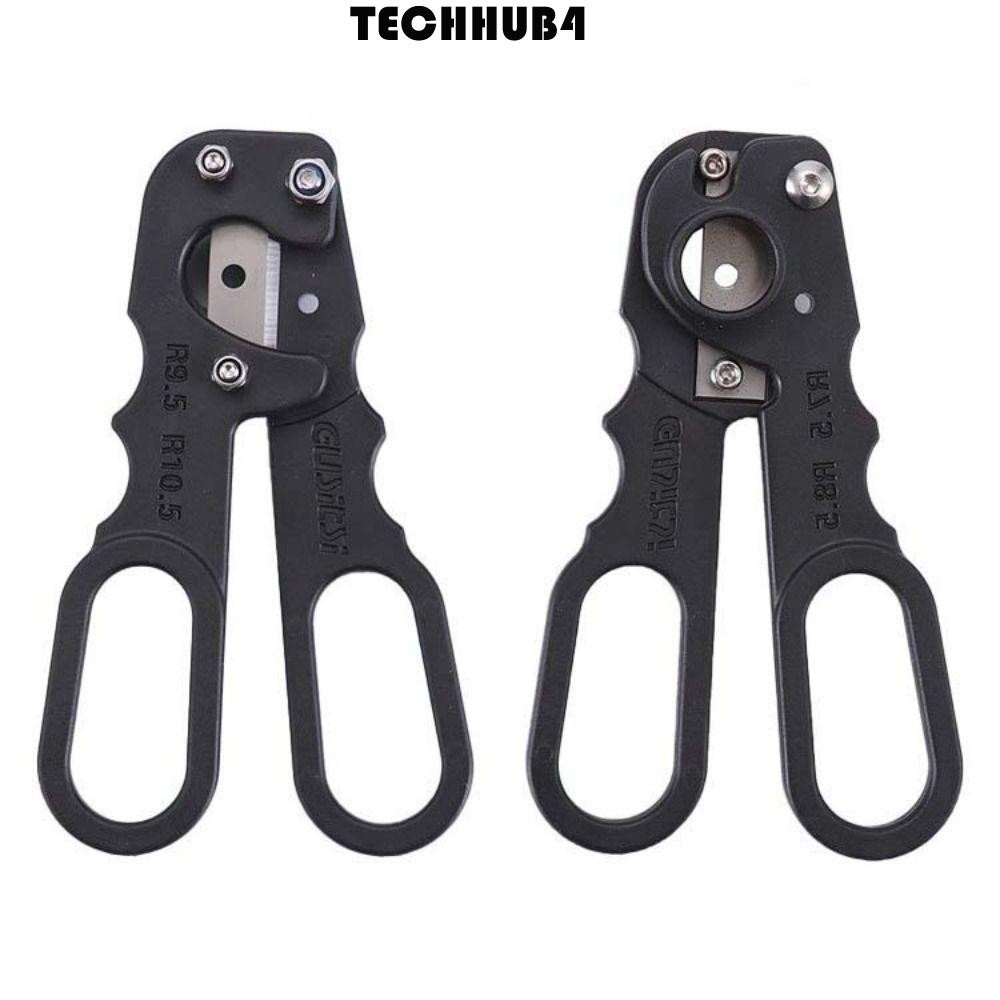 TECHHUB4 Cue Tip Scissor, Cutter Shaper หนังหัวบิลเลียด, Precision ...