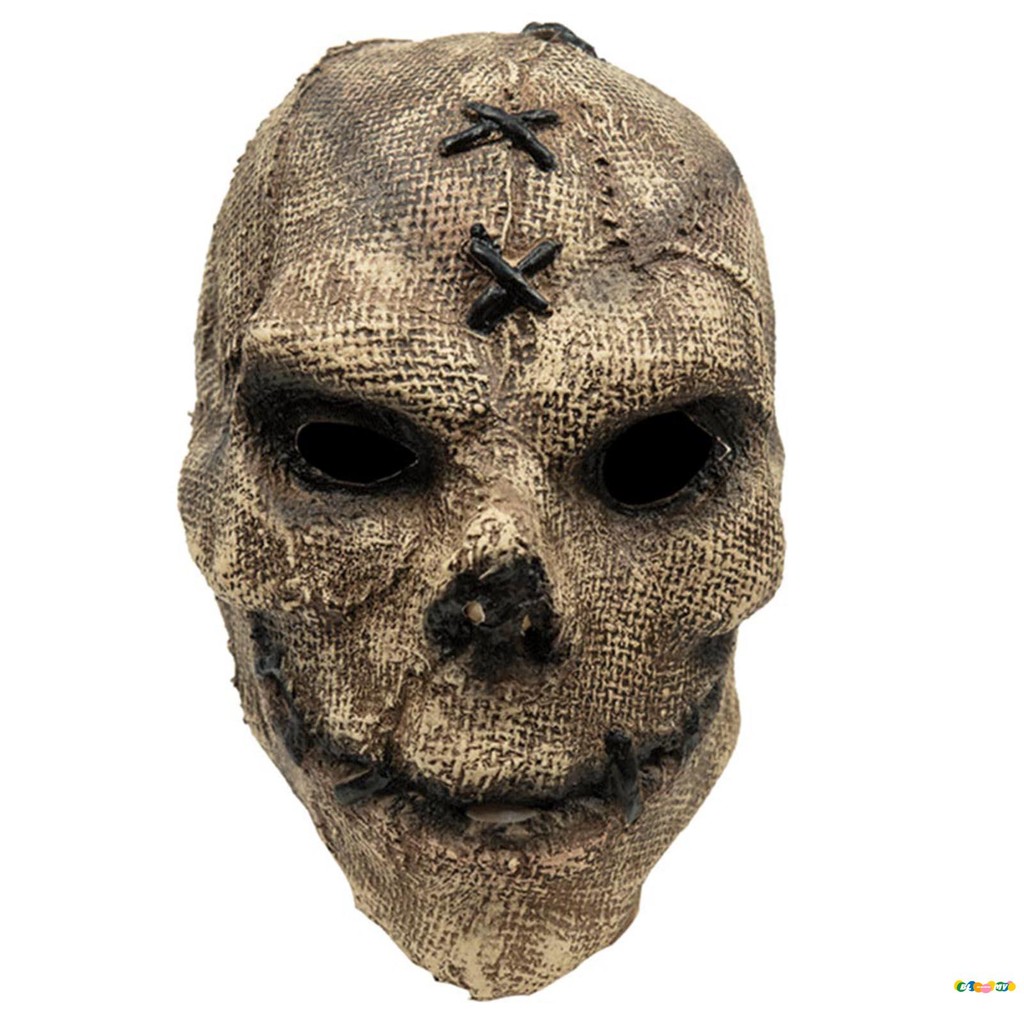 ฮาโลวีน Creepy Head Mask ความแปลกใหม่ Full Head Skull Mask คอสเพลย์ ...