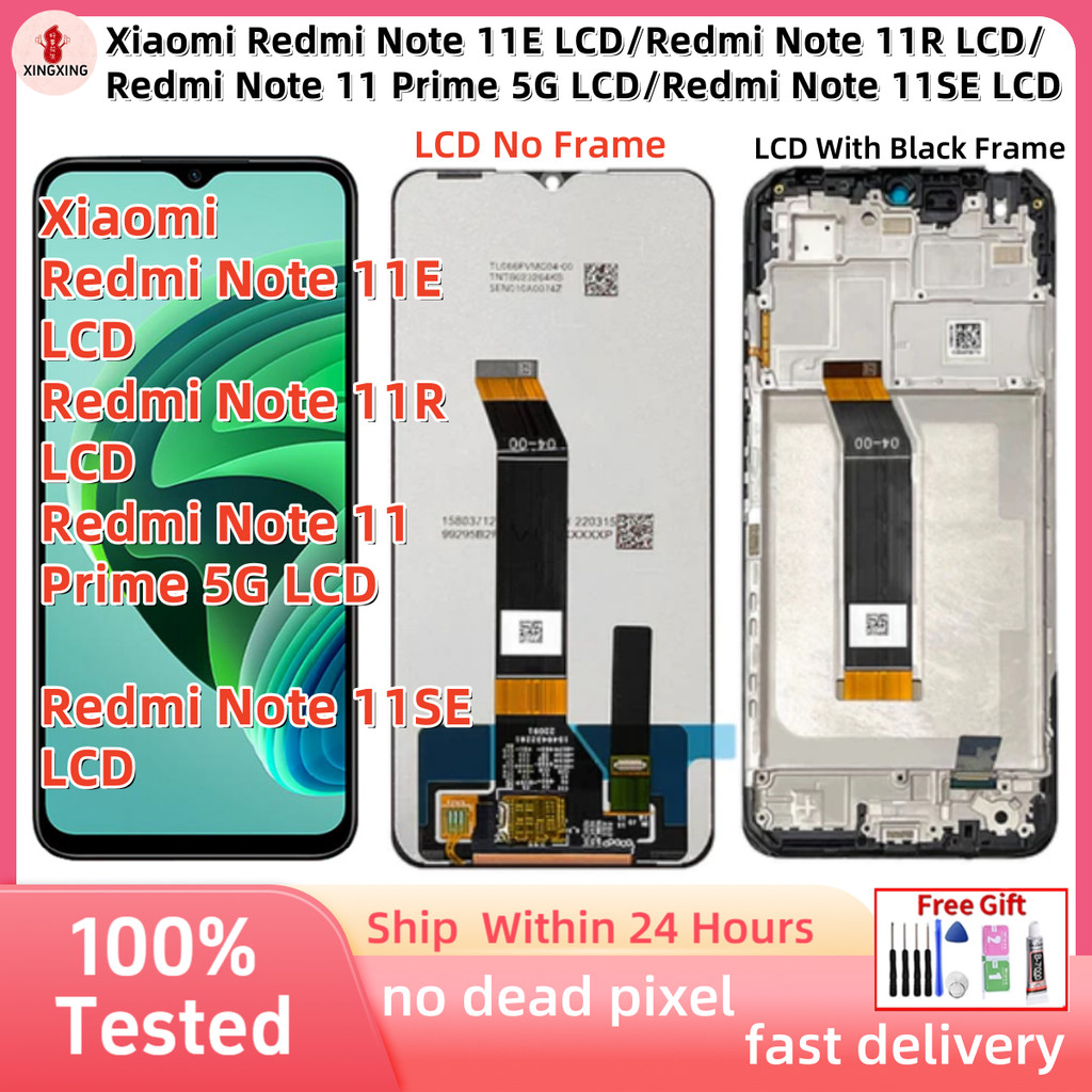 สําหรับจอแสดงผล Xiaomi Redmi หมายเหตุ 11E LCD/Redmi หมายเหตุ 11R LCD ...
