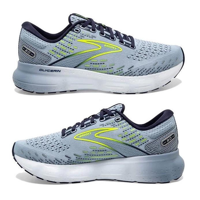 รองเท้าวิ่ง Brooks ใหม่ Glycerin 20 รองเท้าวิ่งรองเท้ามาราธอน 35YD NDFJ ...