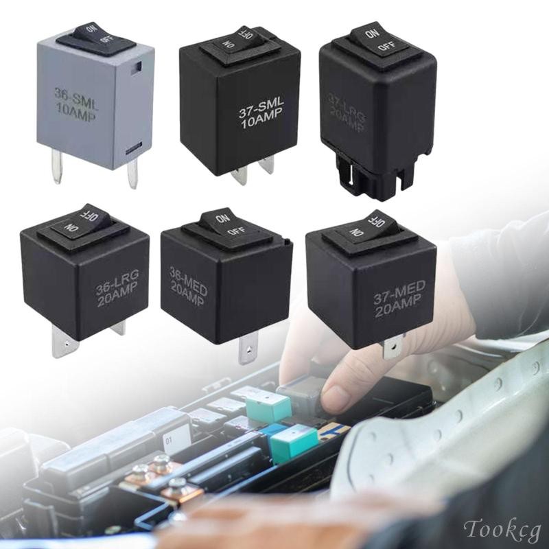 [Tookcg] 6x Relay Bypass Switch Kit เครื่องทดสอบรีเลย์เปลี่ยนอุปกรณ์ ...