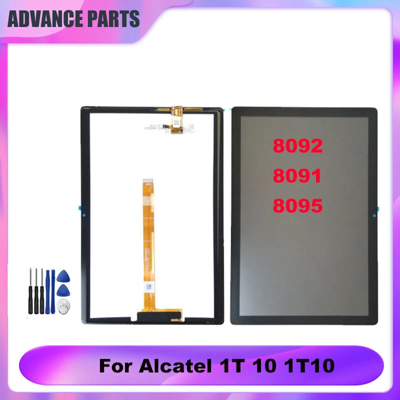 10.1 นิ้ว สำหรับ Alcatel 1T 10 1T10 8092 8091 8095 (2020) จอแสดงผล LCD ...