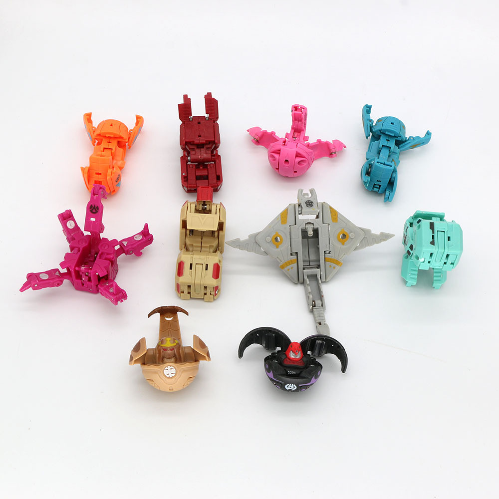 10ชิ้น/เซ็ต Bakugan ตัวเลขสุ่มรุ่นคอลเลกชันของเล่นรูป Alien Square ...