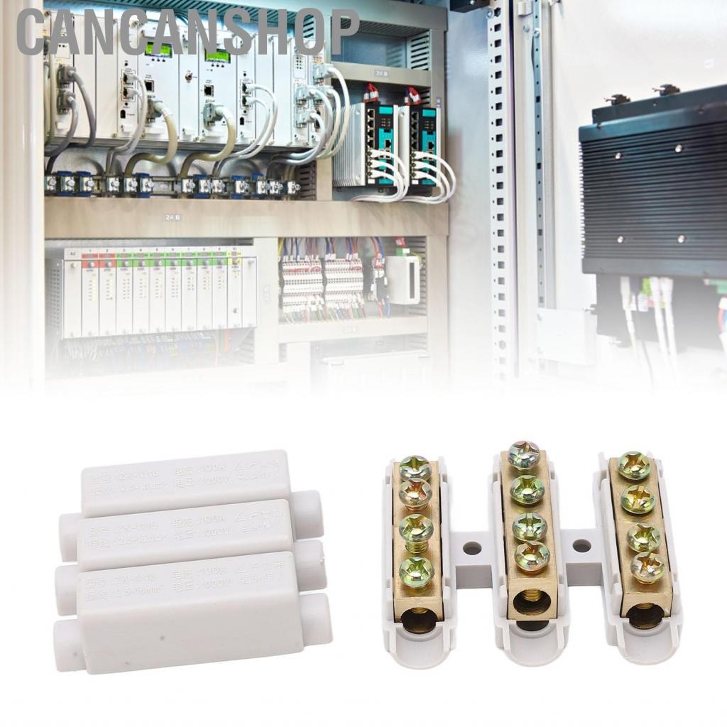 Cancanshop 2X สายไฟขั้วต่อการนำไฟฟ้าความร้อน Terminal BLOCK 1000V Kit ...