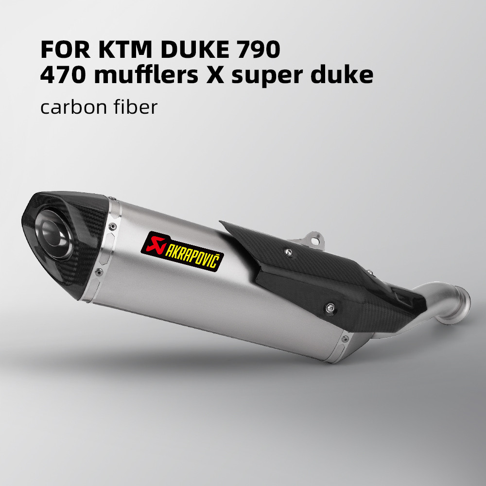 สําหรับ KTM DUKE 790 ท่อไอเสียรถจักรยานยนต์ AKRAPOVIC ระบบไอเสีย DUKE ...