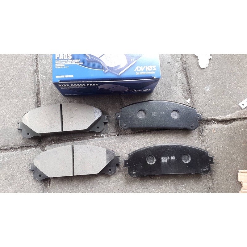 ผ้าเบรคหน้าAdvics lexus RX270 RX350 ปี2008-2014 made in Japan | Shopee ...