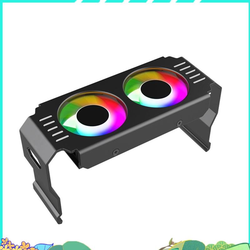 คอมพิวเตอร์ Ram โมดูลหน่วยความจํา Cooler Pc Ddr4 Ddr5 Overlock Dual Argb Sync Pwm พัดลม