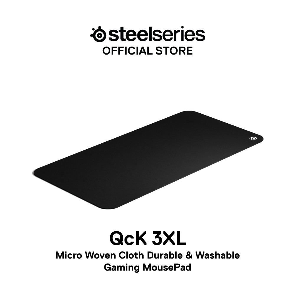 SteelSeries QcK 3XL Micro-ทอผ้าทนทานและล้างทําความสะอาดได้ Gaming ...