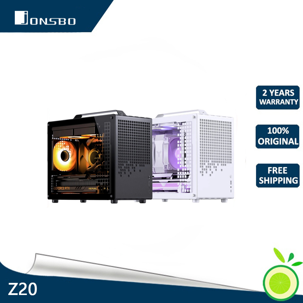 Jonsbo Z20 MATX กรณีที่ถอดออกได้แบบพกพามินิเดสก์ท็อปแชสซีรองรับ 363 มม.กราฟิกการ์ด 240 ระบายความ ...