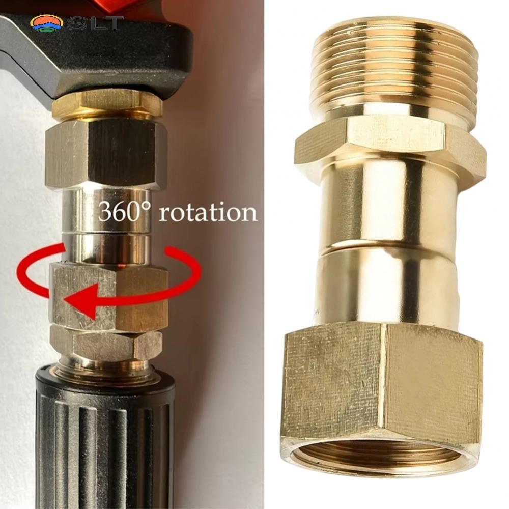 [SLTTH]High Pressure Car Washing Rotary Connector M22 14MM Thread ...