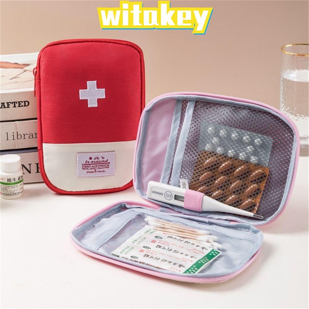 WITAKEY ชุดฉุกเฉินในครัวเรือนมินิแฟชั่นชุดปฐมพยาบาล | Shopee Thailand